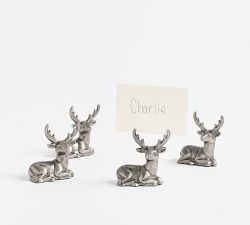 Stag Place Card Holders - Set of 4 | Pottery Barn