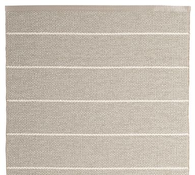 Open Box: Pappelina Carl Striped Reversible Outdoor Rug | Pottery Barn