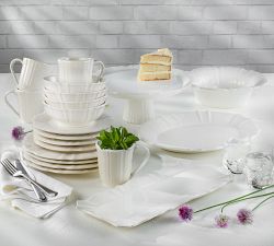 Chloe Earthenware Rectangular Platter | Pottery Barn