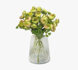 Faux Ranunculus Dozen Stems | Pottery Barn