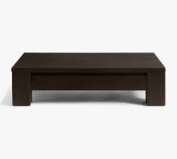 Folsom Storage Grand Rectangular Coffee Table (60") | Pottery Barn