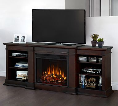 Reedley Electric Fireplace Media Cabinet