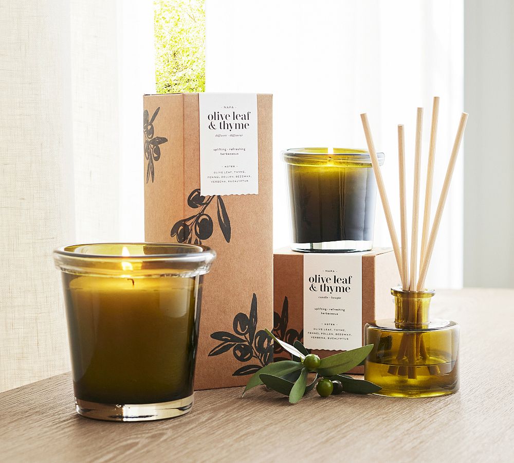 Garden Shoppe Scent Collection - Olive Leaf & Thyme | Pottery Barn