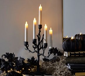 Haunted Tree Candelabra - Spooky Elegance | Pottery Barn