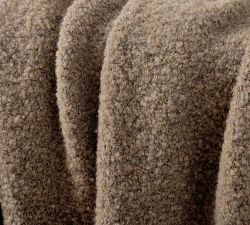 Boucle Knit Throw | Pottery Barn