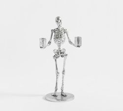 Skeleton Taper Holder | Pottery Barn
