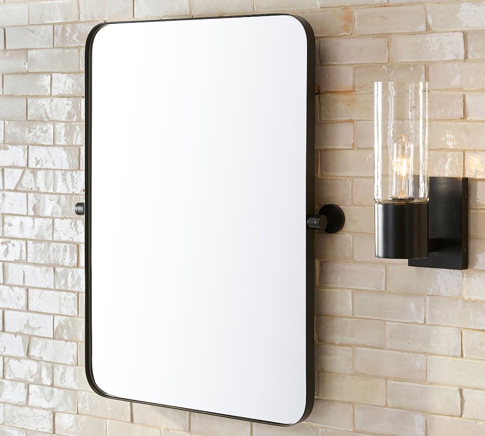 Lenox Rectangular Pivot Mirror | Pottery Barn