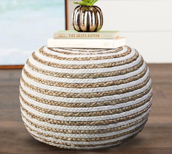 Poufs, Pouf Ottomans & Floor Pillows | Pottery Barn
