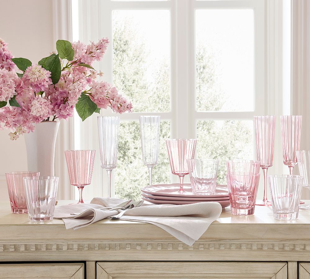 Fluted Glassware Collection | Pottery Barn