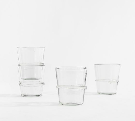 Rope Stacking Drinking Glasses | Pottery Barn