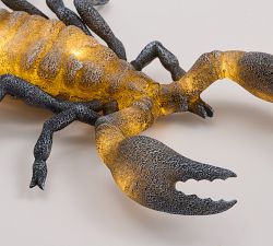 Wednesday Lit Nero Scorpion | Pottery Barn