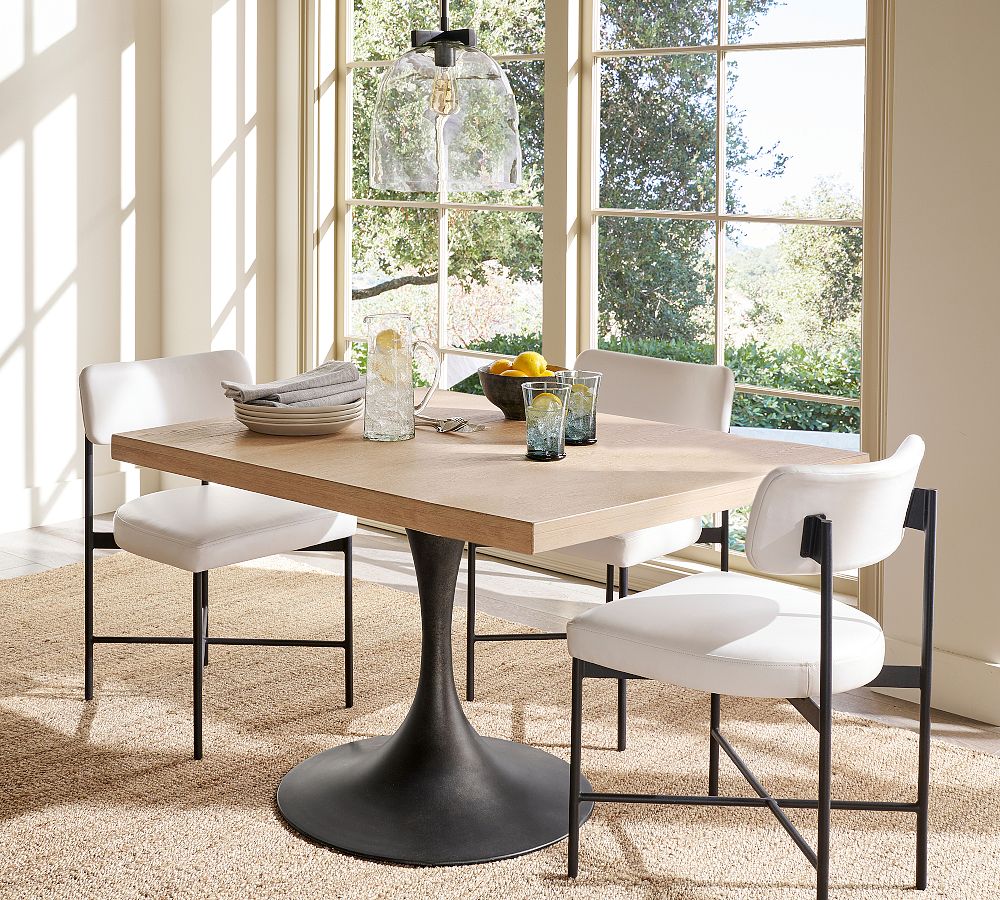 Rectangle Pedestal Dining Table | Pottery Barn