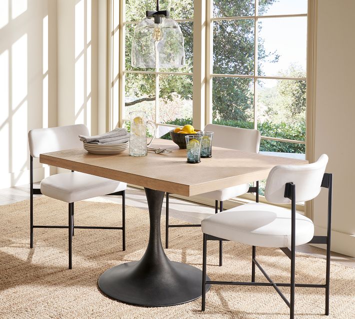 Wood table rectangle store