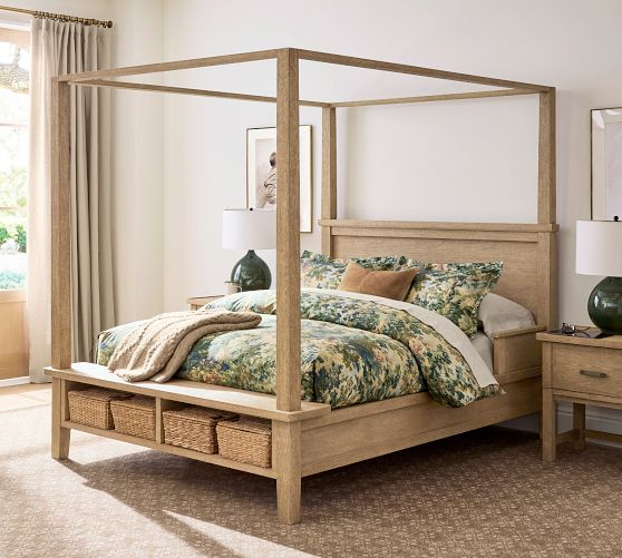 Farmhouse Canopy Bed by Michael Graves Design | Pottery Barn