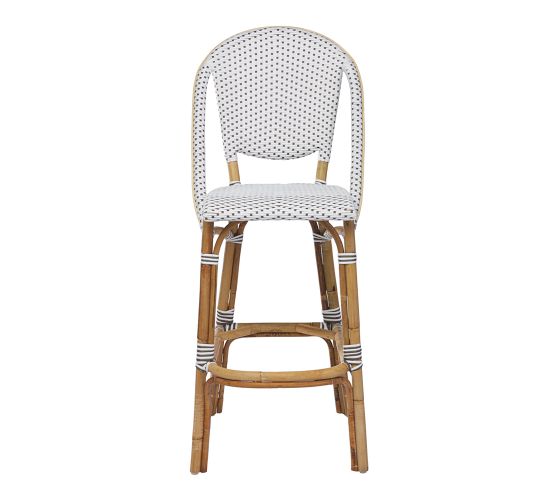 Pottery barn rattan stool store