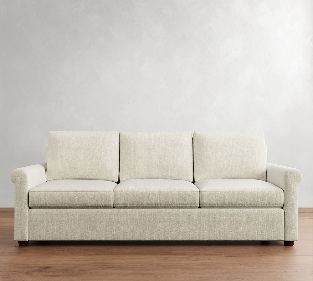 Cameron Modern Roll Arm Sofa (63"–98") | Pottery Barn