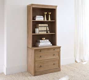 Shop the Elegant Livingston Bookcase (35") | Pottery Barn