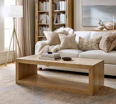 Folsom Rectangular Coffee Table - Timeless Charm | Pottery Barn