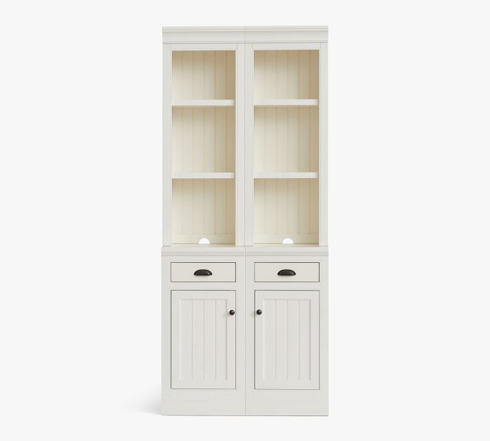 Narrow china hutch store