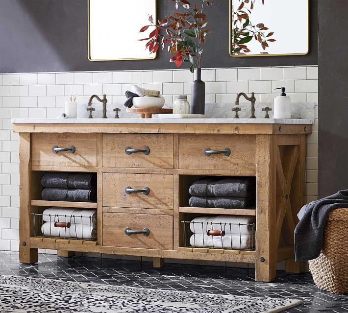 Benchwright 72 Double Sink Vanity