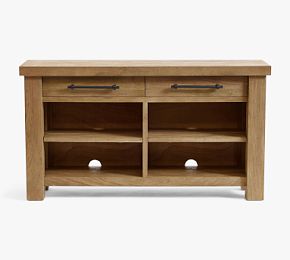 Oakleigh Media Console - Stylish Storage Solution | Pottery Barn