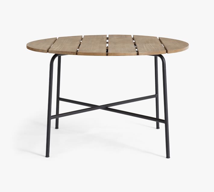 Pottery barn round outdoor table store