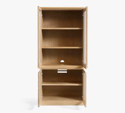 Pacific Glass Storage Cabinet (34") | Pottery Barn