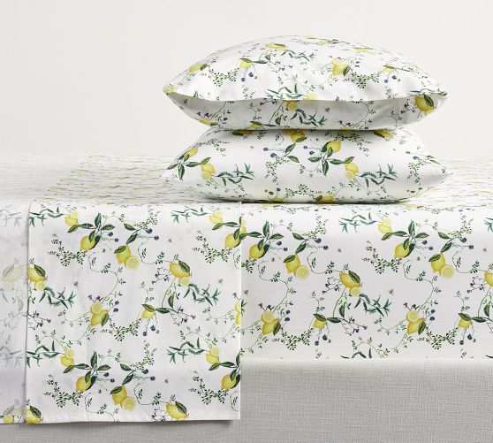 Monique Lhuillier Positano Sheet Set - Elegant Bedding | Pottery Barn