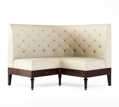 Pottery barn modular banquette store