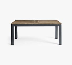 Indio Mahogany Metal Outdoor Dining Table 72 Pottery Barn