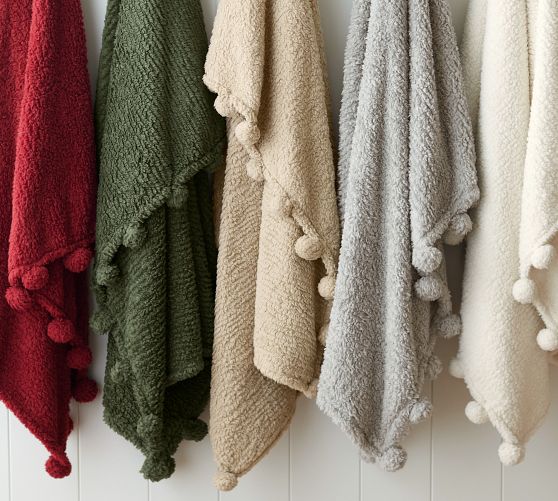 Cozy Throw Blankets for Comfort & Style | Pottery Barn