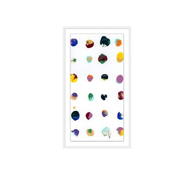 Paint Spots Framed Print | Pottery Barn