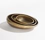 Austin Tumbled Metal Serving Bowls - Elegant Serveware | Pottery Barn