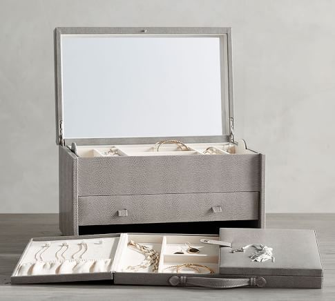 Pottery barn jewelry armoire store