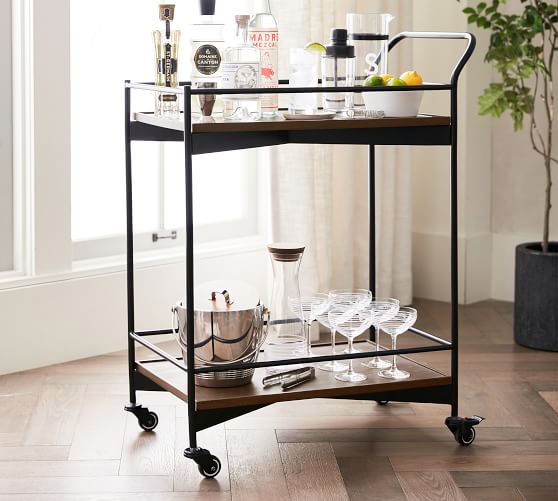 Warren Bar Cart | Pottery Barn