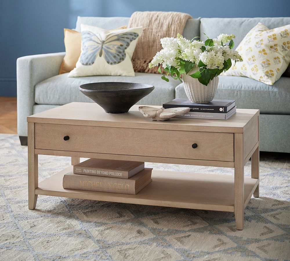 Rylee Rectangular Coffee Table | Pottery Barn
