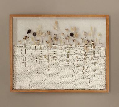Dried Woven Botanical Shadow Box | Pottery Barn
