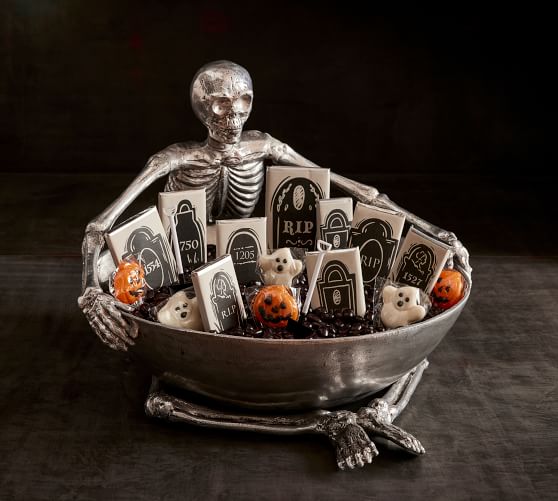 Skeleton Candy Bowl | Pottery Barn