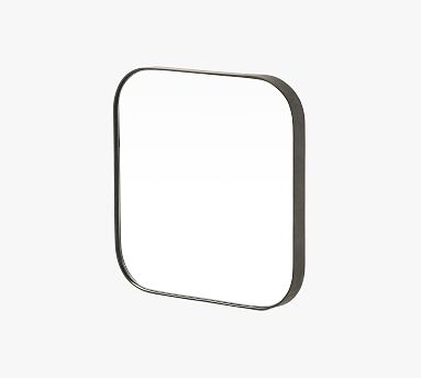 Corey Rounded Square Mirror | Pottery Barn