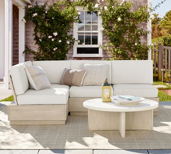 Outdoor Sectional Sofas - Timeless Comfort for Your Patio | Pottery Barn