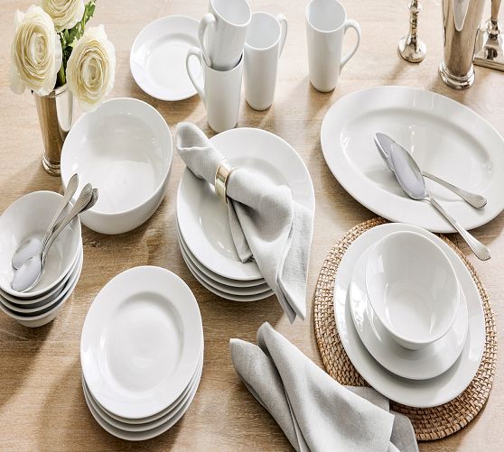 Porcelain Dinnerware Collection | Pottery Barn
