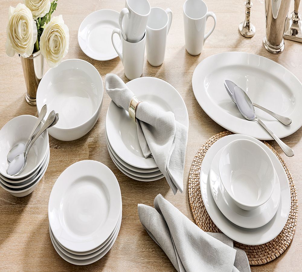 Porcelain Dinnerware Collection | Pottery Barn