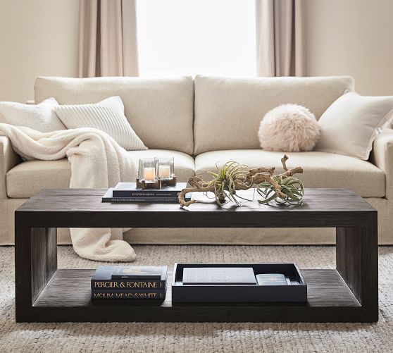 Pottery barn folsom coffee table store