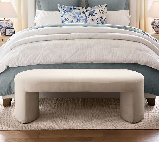 Kennedy Upholstered Bench (54") | Pottery Barn