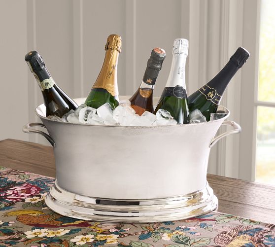 Heritage Silver Party Bucket | Pottery Barn