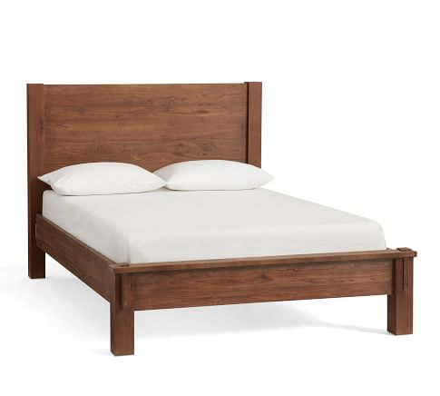 Pottery barn reclaimed wood bed store