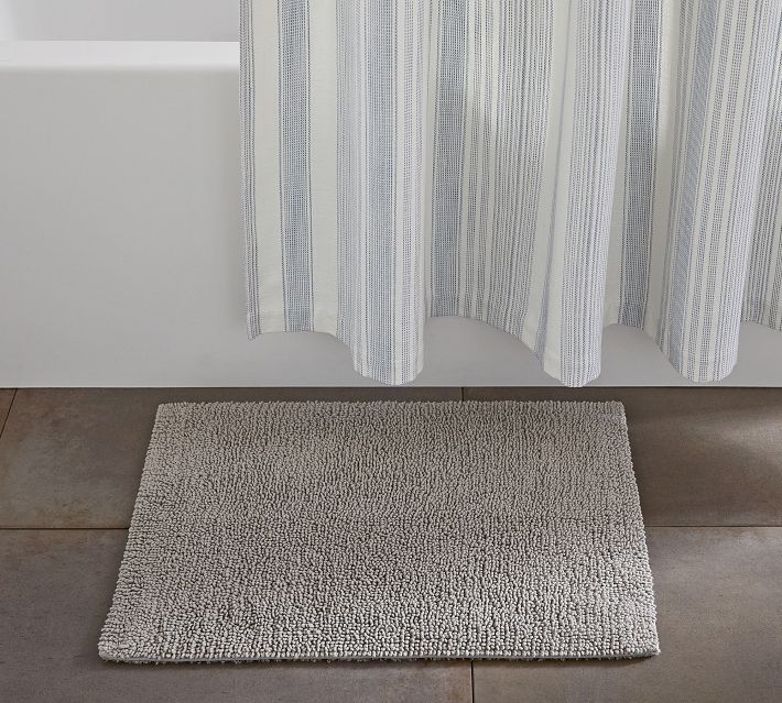 Classic Organic Loop Bath Mat Pottery Barn