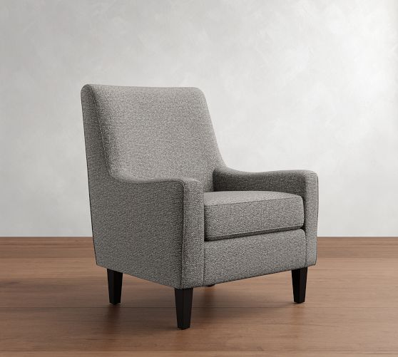 Isaac Upholstered Chair - Comfort & Style | Pottery Barn