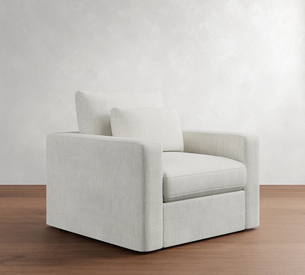Westwood Square Arm Deep Seat Chair | Pottery Barn