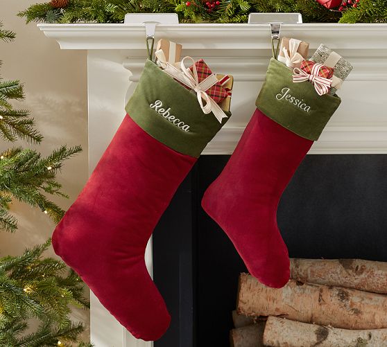 Pottery Barn Personalized Stockingsnull